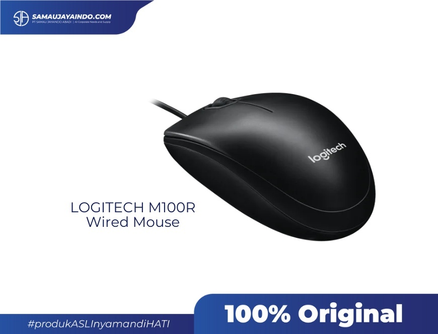 LOGITECH M100R Wired Mouse